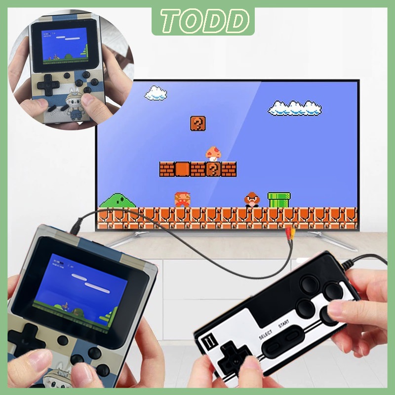 Jual TODD Gameboy Retro 400 in 1 Games Connect to TV or Gamepad G5 1 ...