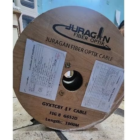 Jual KU MINI fig 8 non armored GYXTC8Y 4 core 1km | Shopee Indonesia