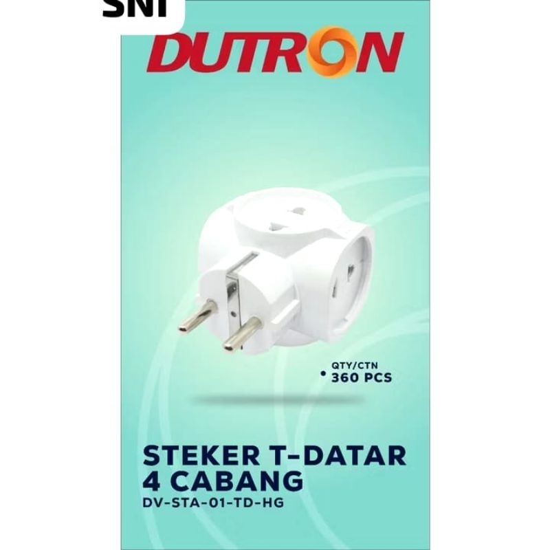 Jual STEKER T MULTI 4 CABANG DUTRON SAPPHIRE SNI DV-STA-01-TD-HG ...