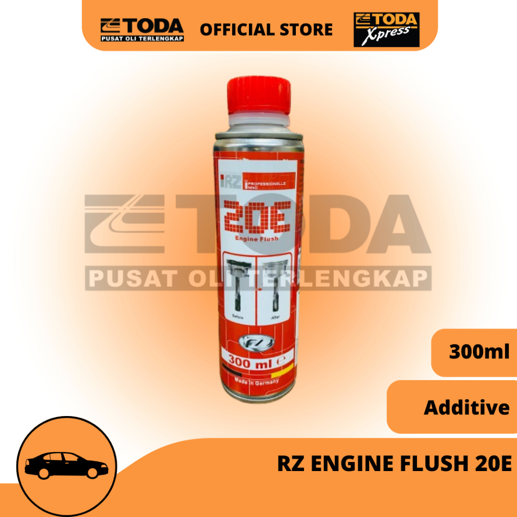 Jual RZ Engine Flush 20E 300ml Original Made in Germany Pembersih Mesin ...