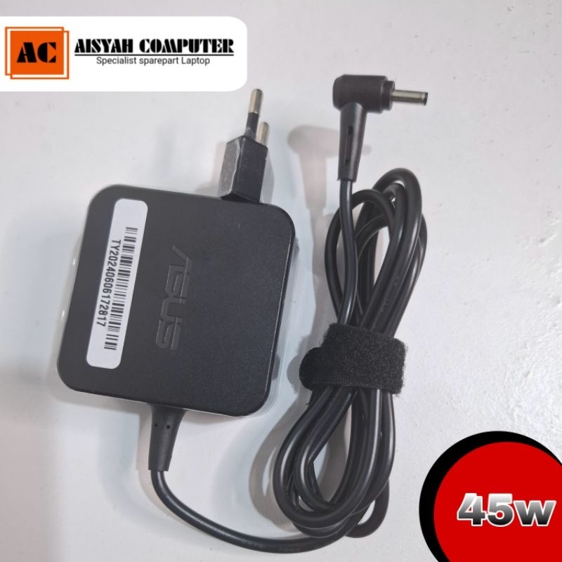 Jual Adaptor Charger original for Laptop Asus Vivobook E410M E410MA E510M E510MA - 19V 2.37A 45W ...