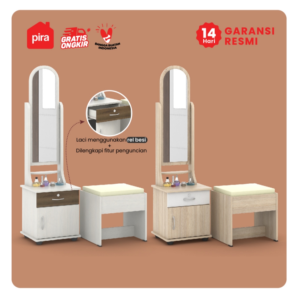 Jual Pira - MIA DS Meja Rias | Shopee Indonesia