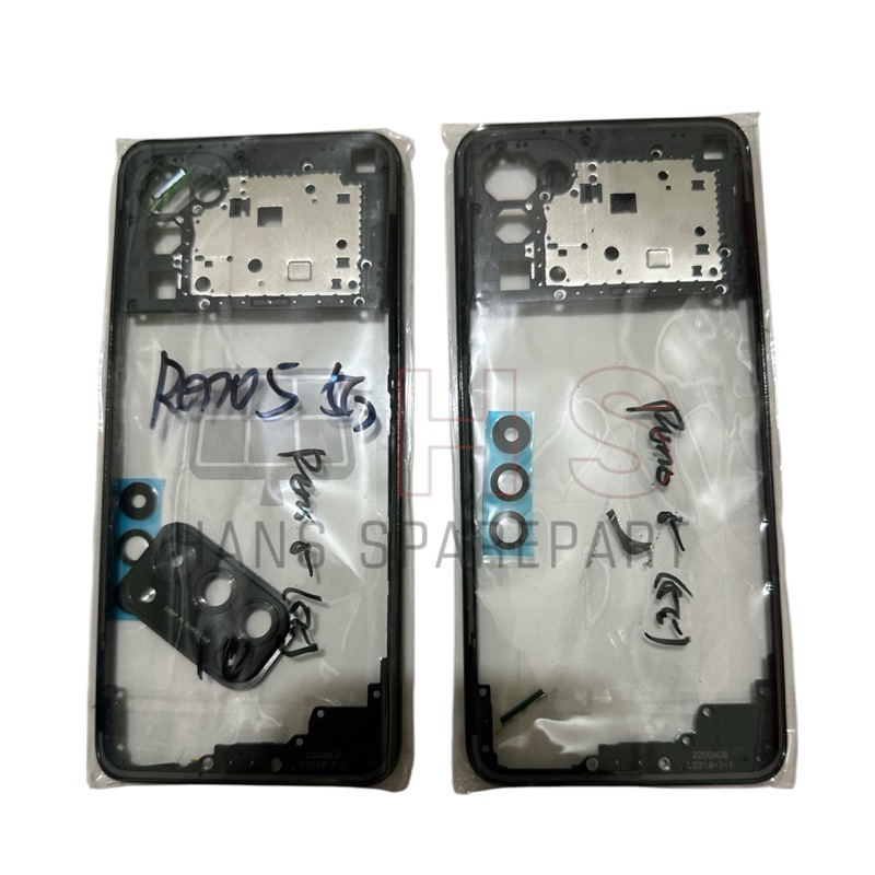 Jual BEZZEL TULANG TENGAH RANGKA BACKDOOR OPPO RENO 5 5G | Shopee Indonesia