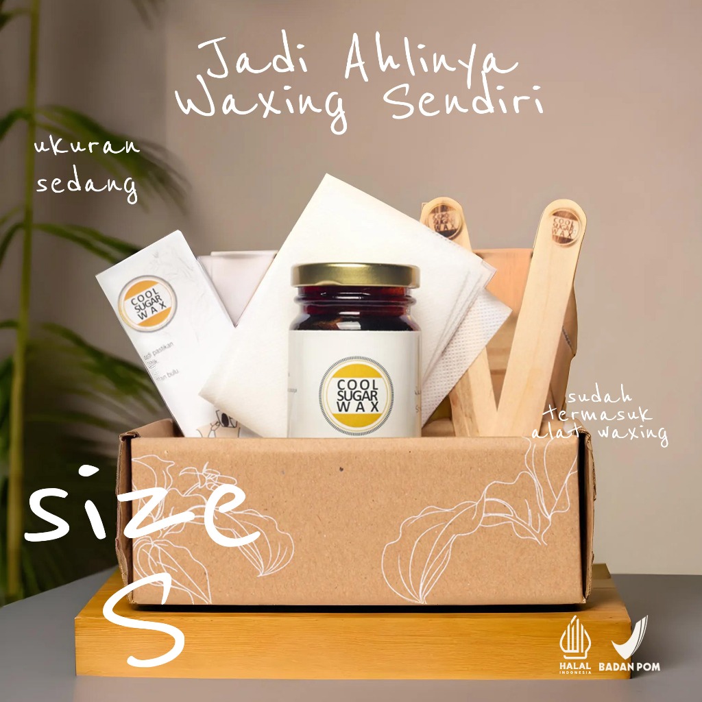 Jual Cool Sugar Wax Classic Jar S - Sugar Waxing Kit Tanpa Pewarna ...