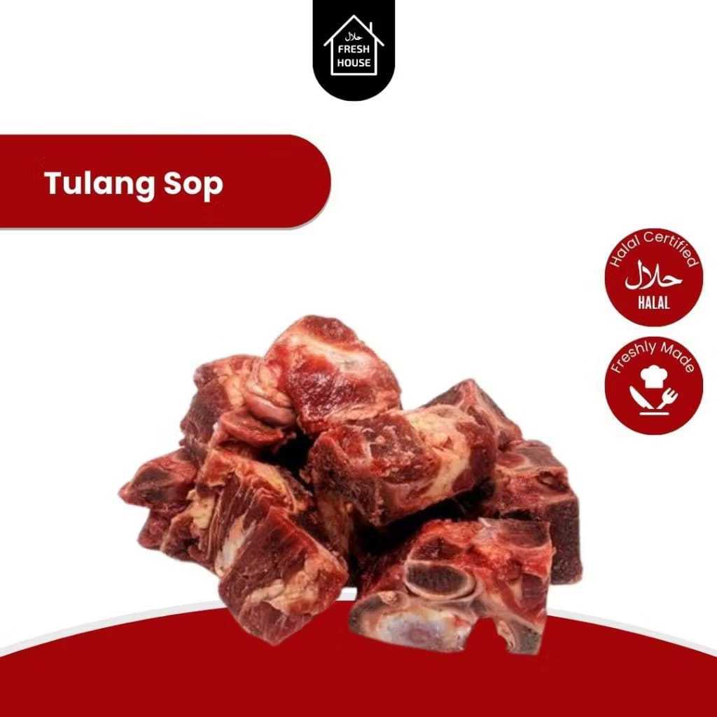 Jual TULANGAN SOP SAPI FROZEN / NECK BONE BEEF FROZEN 500GR DAN 1KG ...