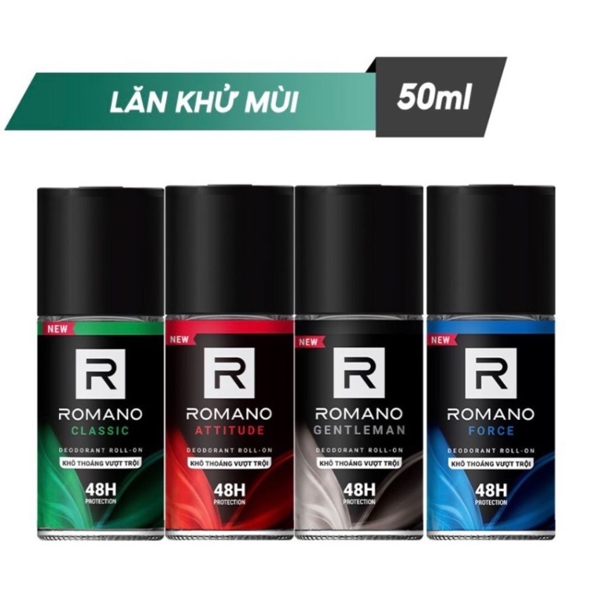 Jual ROMANO DEODORANT ROLL ON 3 VARIAN BEST SELLER ~ ORIGINAL 100% ...
