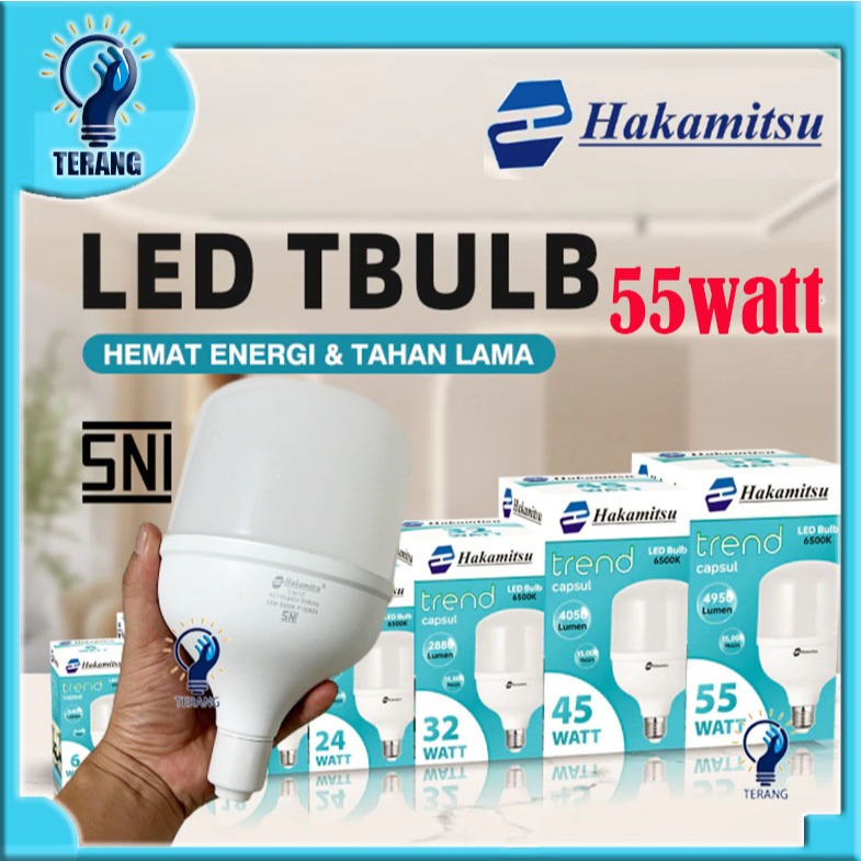 Jual Lampu Hakamitsu Trend Capsul TBulb 6w 12w 18w 24w 32w 45w 55w ...