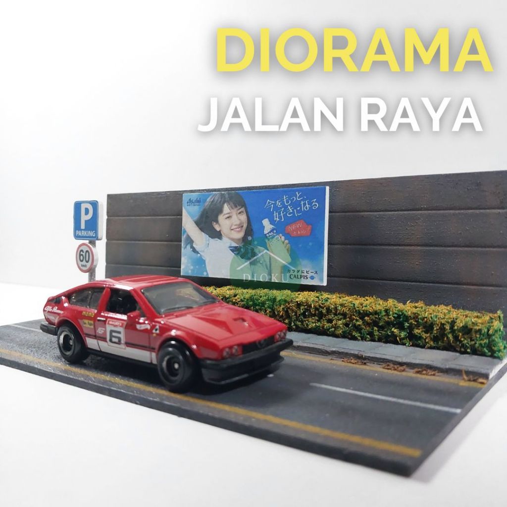 Jual Diorama Jalan Raya Billboard Jepang - Skala 1:64 / Diecast ...