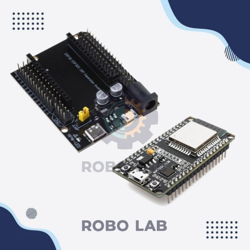 Jual ESP32 DOIT WIFI BLUETOOTH IOT DEVELOPMENT BOARD + EXPANSION BOARD ESP32 | Shopee Indonesia