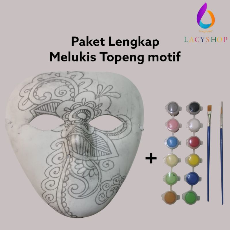 Jual Paket Lengkap Mewarnai Topeng Motif untuk Anak-anak | Shopee Indonesia