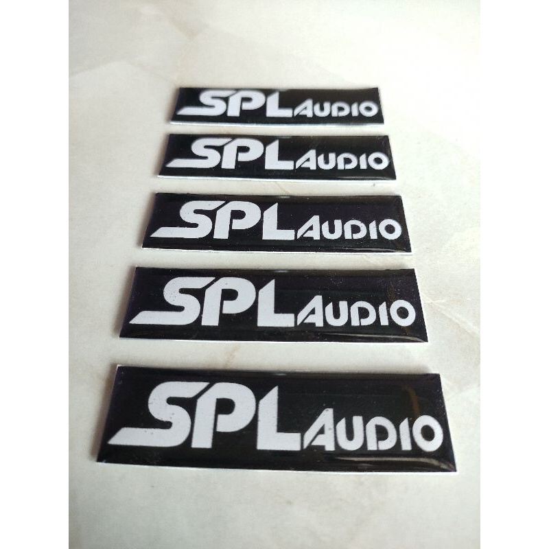 Jual LOGO | LABEL | EMBLEM | SPL AUDIO TIMBUL 3D | Shopee Indonesia