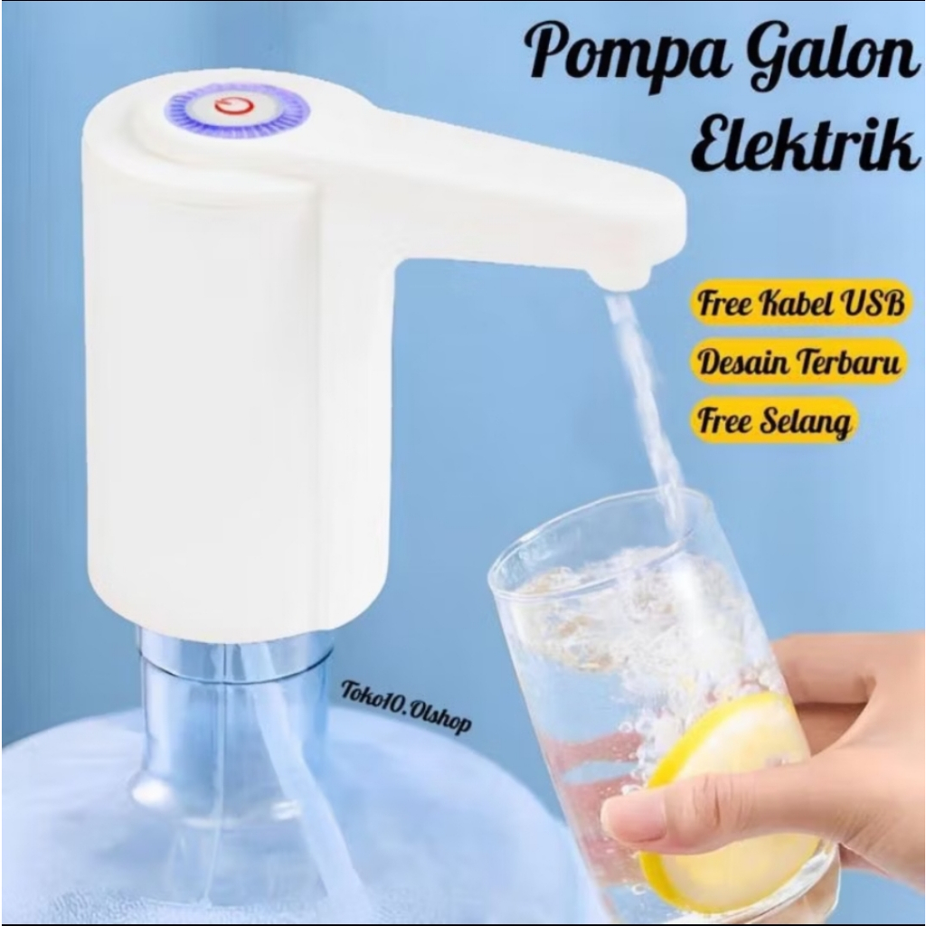 Jual Pompa Galon Elektrik Dispenser Air Minum Gallon Recharge Gallon ...