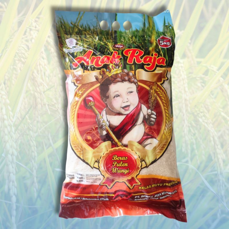 Jual BERAS ANAK RAJA PULEN WANGI 5 KG, BERAS PREMIUM | Shopee Indonesia