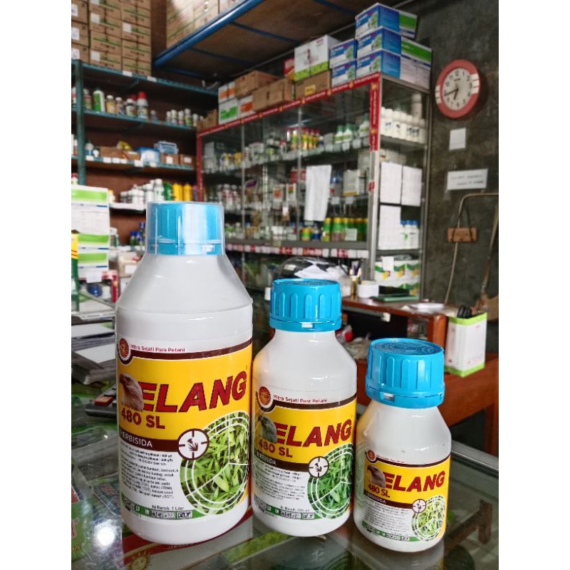 Jual Herbisida Elang 480 SL 200ml, 500ml, 1 liter - mengendalikan gulma ...