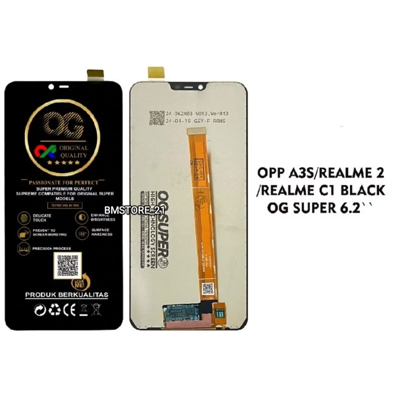 Jual LCD TOUCHSCREEN OPPO A3S CPH 1803 / CPH 1853 / OPPO A5 / REALME C1 / REALME 2 - FULLSET ...
