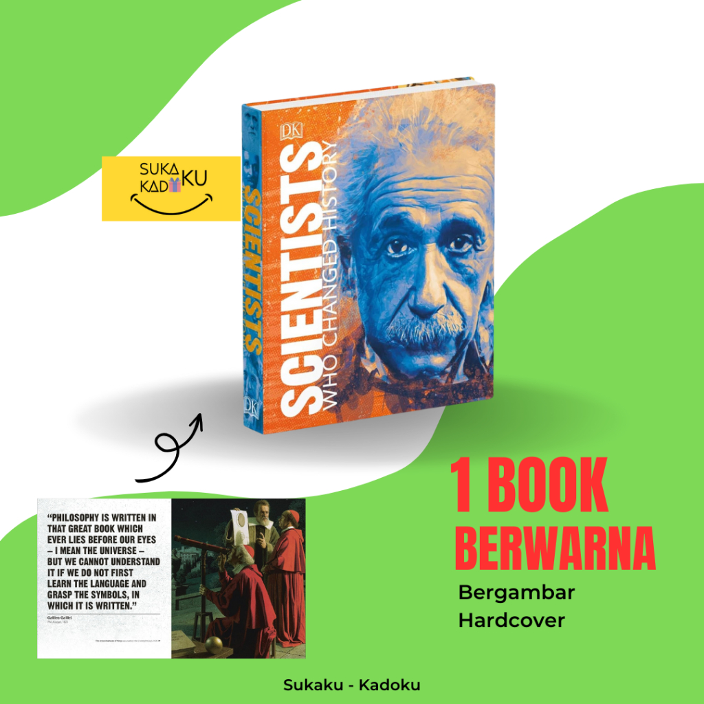 Jual DK Scientist Who Changed History Book Buku Learning Edukasi Import ...