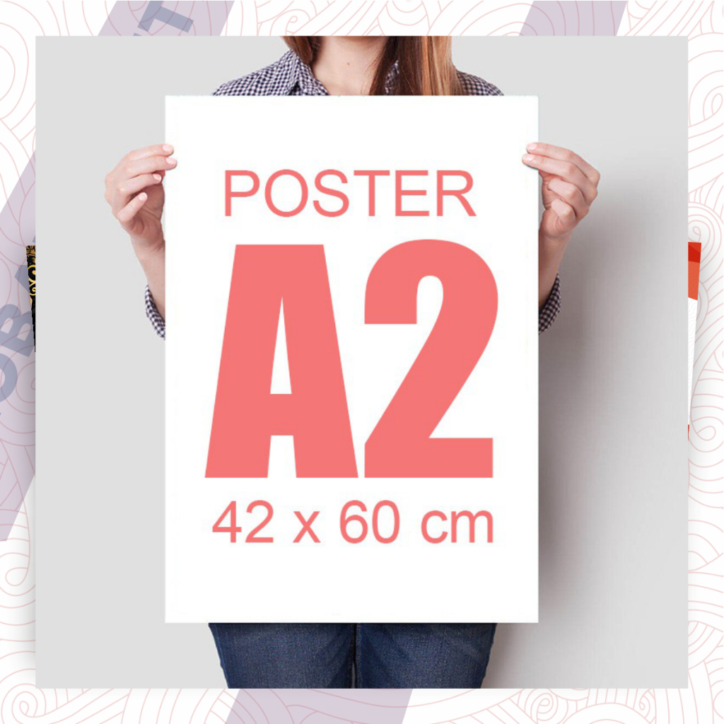 Jual Poster A2 Custom Print High Quality | Shopee Indonesia