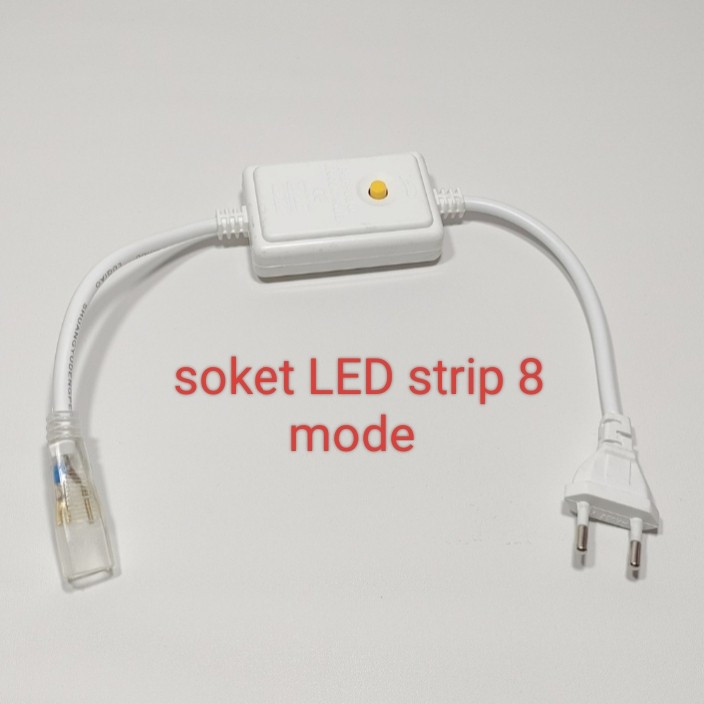 Jual Kabel Colokan Soket Socket NEON FLEX LED Selang Strip + Mini ...