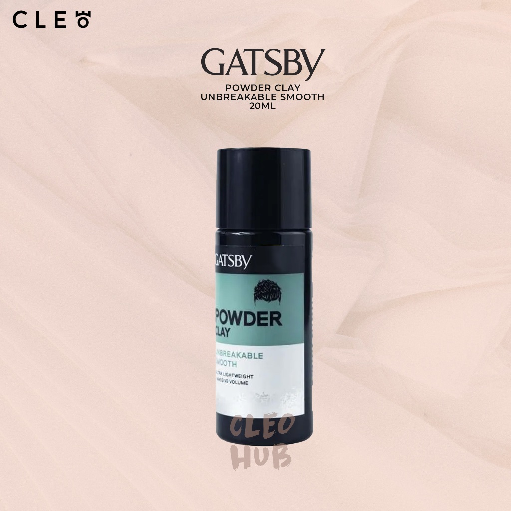 Jual GATSBY Powder Clay Unbreakable Smooth 20g - 100% Original | Shopee ...