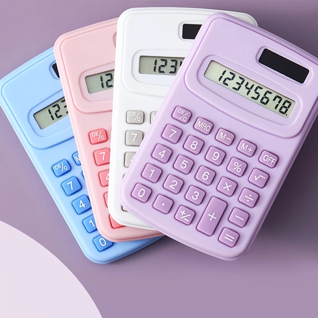 Jual alkulator Kecil 8 Digit Calculator Mini Pocket Full Color Warna ...