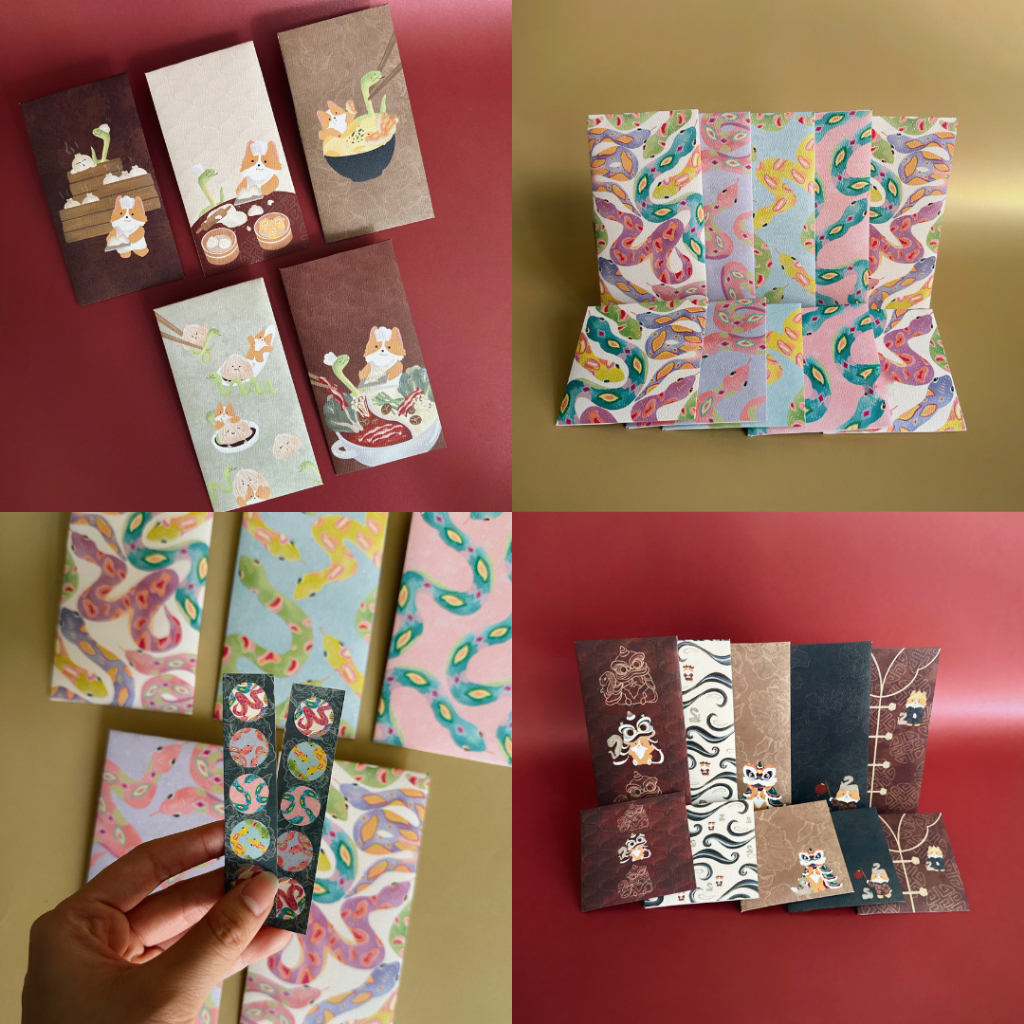 Jual 2025 hongbao collections year of SNAKE (angpao ULAR chinese new ...