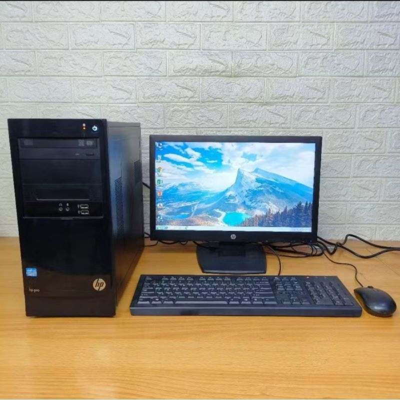 Jual PAKETAN CPU MURAH HP PRO 3330 MT INTEL CORE I5 RAM 8GB SSD 128GB ...