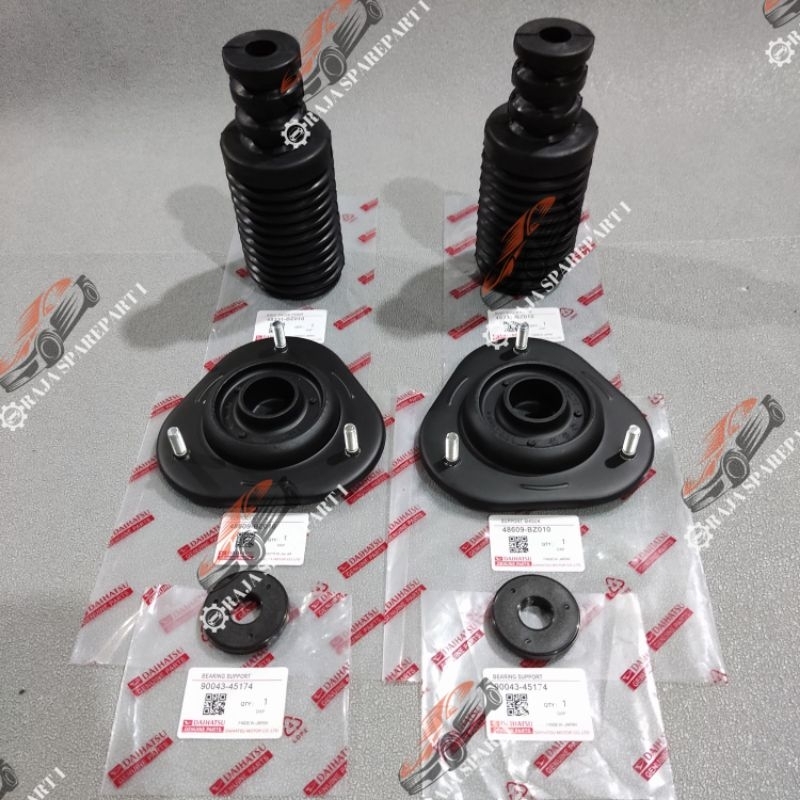 Jual PAKET HEMAT SET 6PC KARET SUPPORT SHOCK DEPAN TARUNA + BOOT SHOCK ...