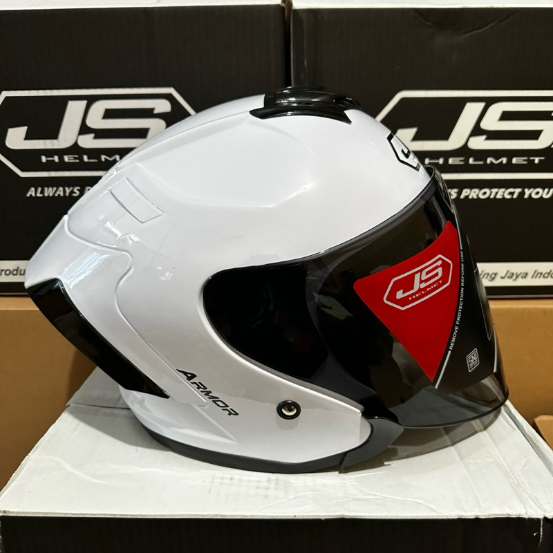Jual HELM JS ARMOR SOLID - SNI | Shopee Indonesia