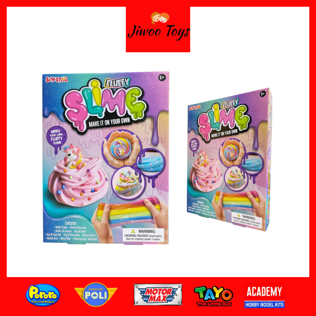 Jual Slime Mainan Anak DIY Slime make your own Fluffy slime SS-20-083 ...