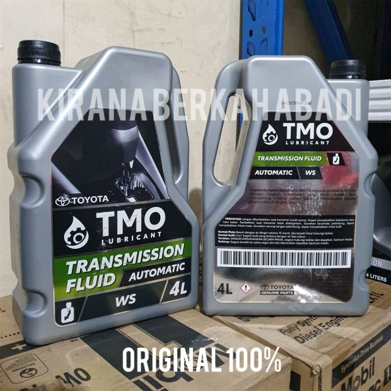 Jual OLI ATF WS TMO KEMASAN 4 LITER | Shopee Indonesia