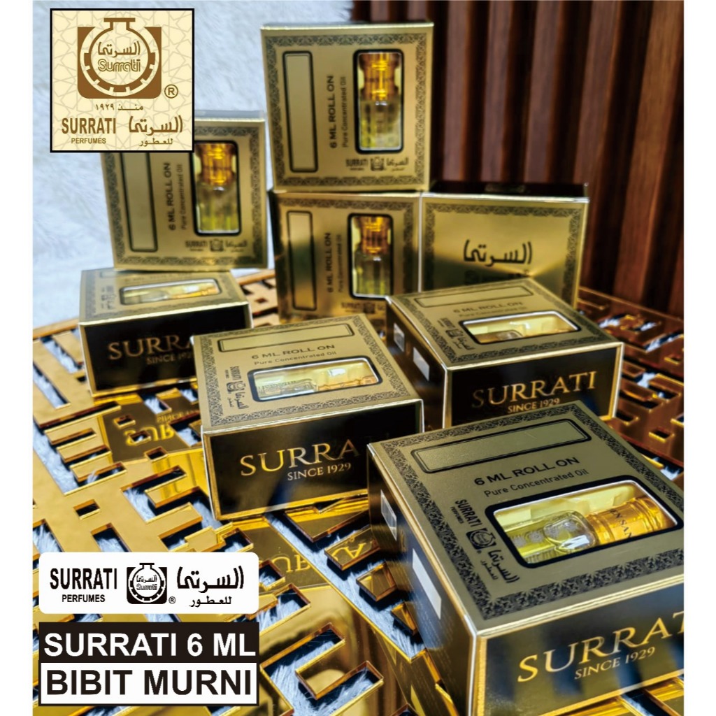 Jual Surrati 6 ml Bibit Murni Semua Aroma Original K.S.A Hollymakkah ...