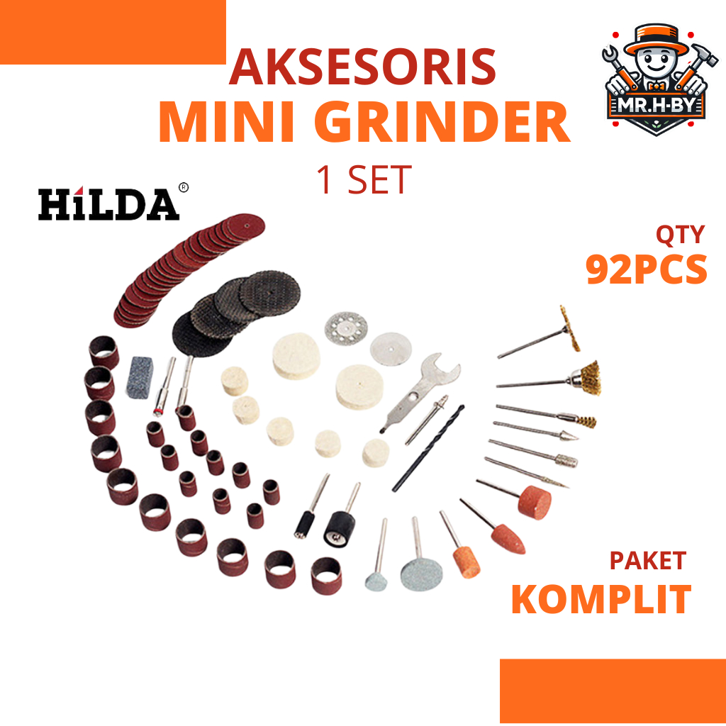Jual Hilda Mata Bor Gerinda Mini Grinder Polishing Poles Dremmel Tuner ...