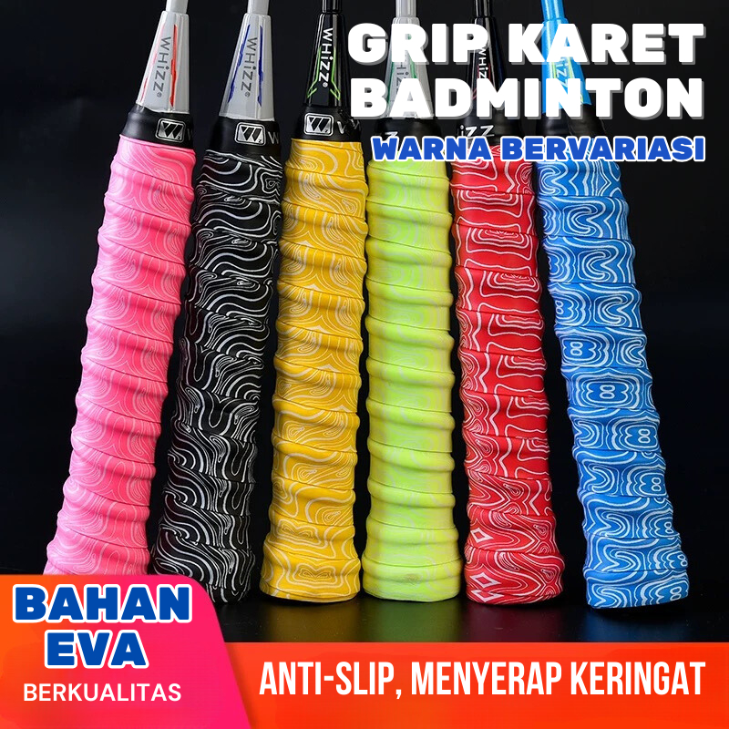 Jual GRIP RAKET TULANGAN DENGAN ULIRAN MOTIF POLKADOT MOTIF WATER (ANTI ...