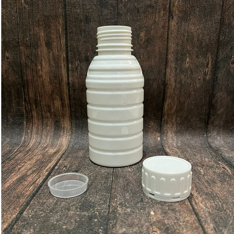 Jual Botol PS 500ml White / Botol Kimia Plastik PET 500 ml Putih - Tutup Segel dan Plug | Shopee ...