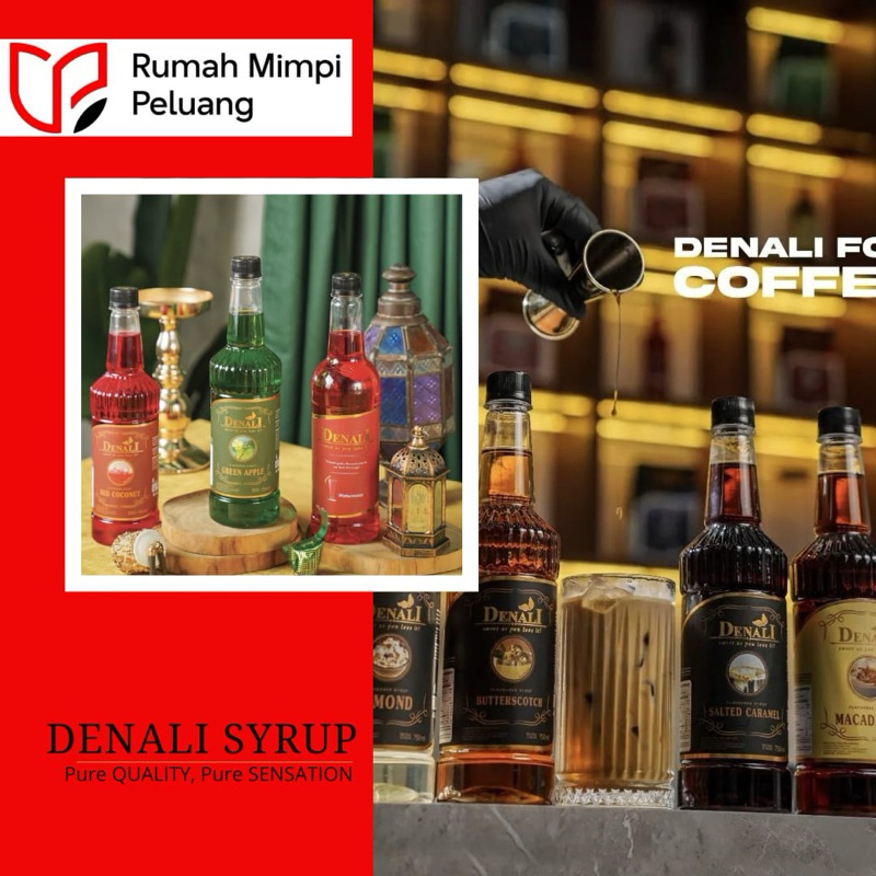 Jual DENALI Syrup 750ml All Variant | Shopee Indonesia
