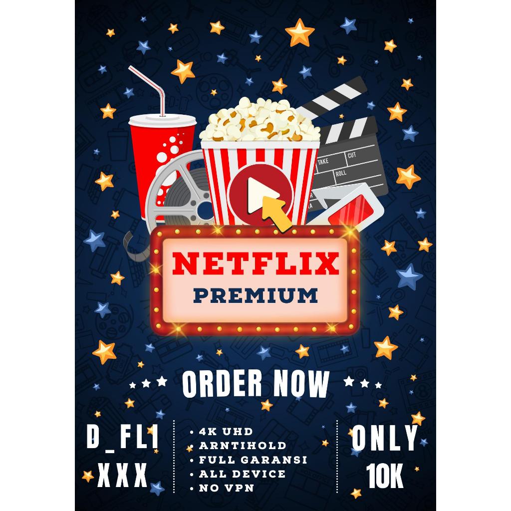 Jual NETFLIX LEGAL 4K UHD 1 BULAN FULL GARANSI SOFTWARE | NETFLIX ...