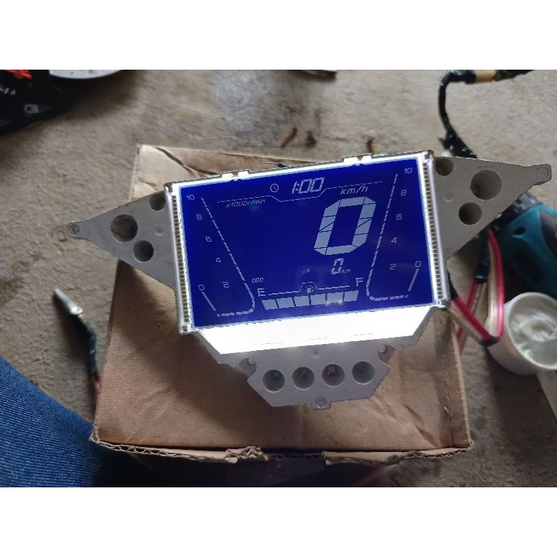 Jual mesin speedometer yamaha aerox new non ABS non keyless original ...