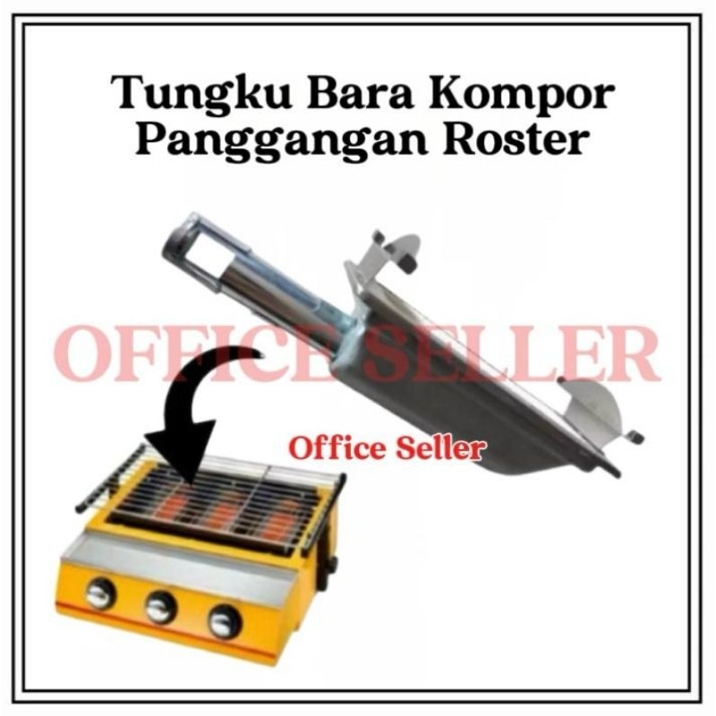 Jual Tungku Bara Kompor Gas Roster / Burner Api Kompor Panggangan Sosis ...