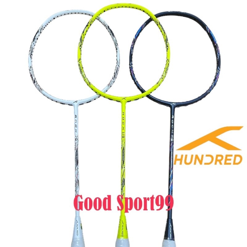 Jual RAKET BADMINTON HUNDRED ROCK R9 32 LBS ORIGINAL | Shopee Indonesia