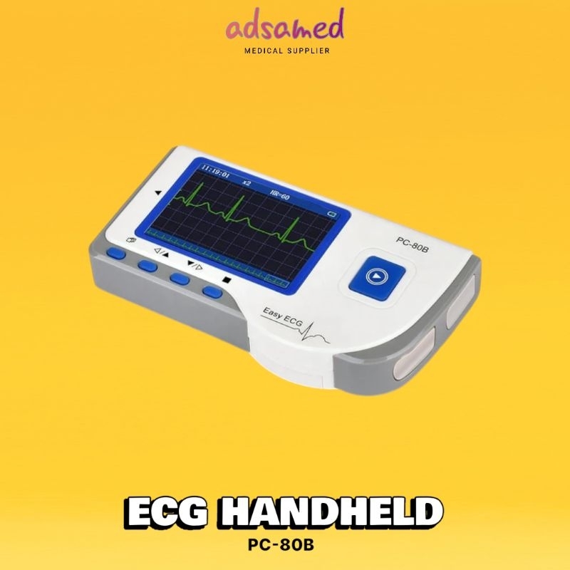 Jual Portable ECG Monitor Handheld 1 Channel Healforce | Shopee Indonesia