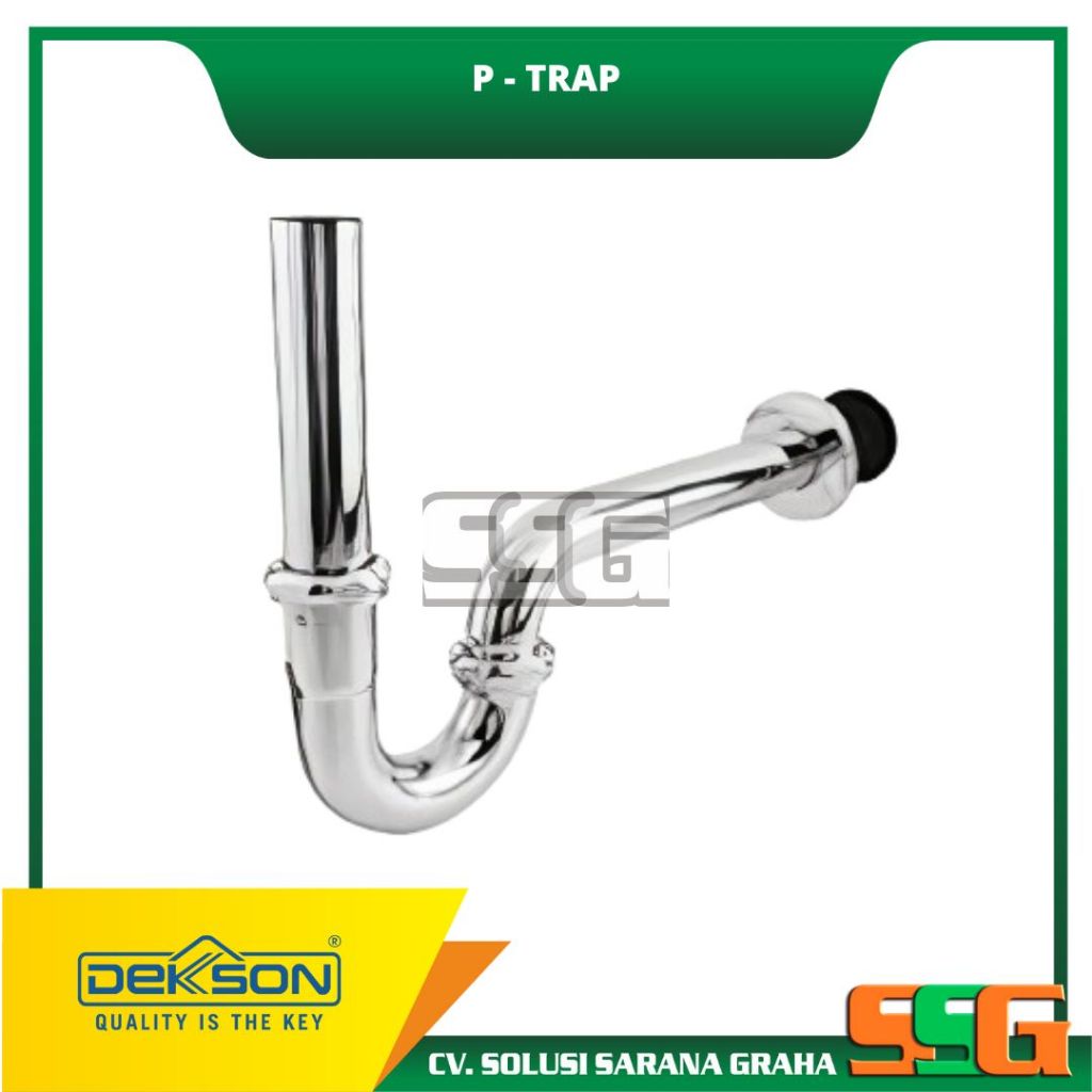 Jual P-TRAP DEKKSON PT 8001 CP Leher Angsa Sifon Pembuangan Air Afur ...