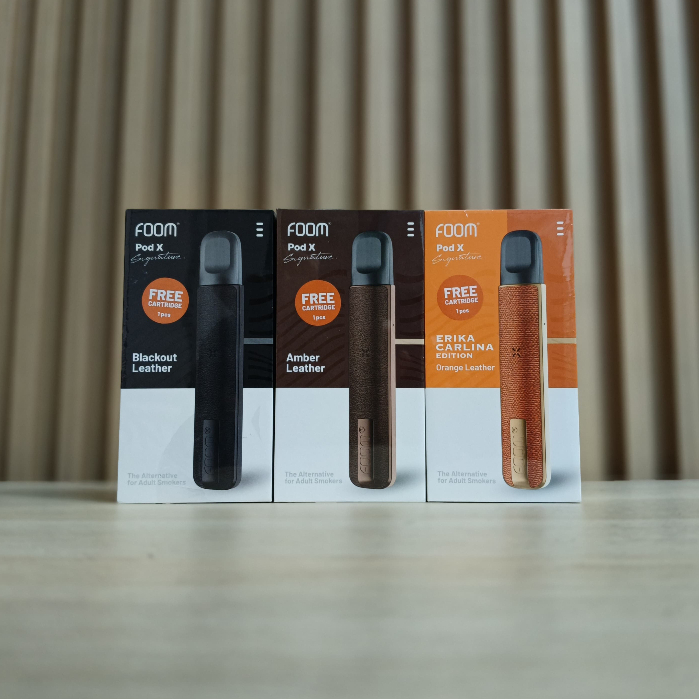 Jual FOOM Pod X Signature Leather Edition | Shopee Indonesia