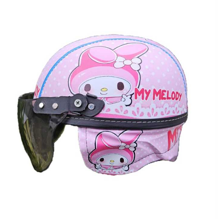 Jual Helm Anak Unyu-unyu Model Retro Karakter Hello Kitty [1 - 4 Tahun ...