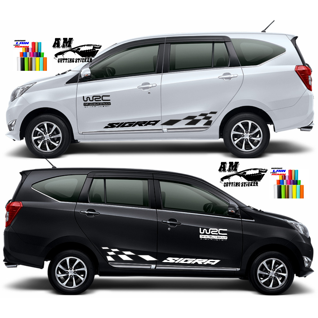 Jual Stiker mobil avanza sigra sticker mobil sigra calya xenia ertiga ...