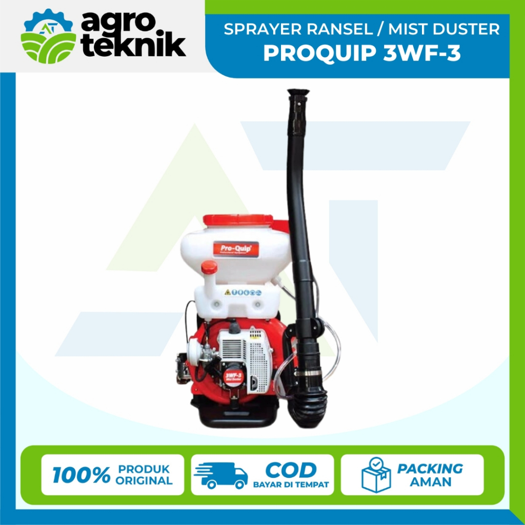 Jual Agro Teknik - Sprayer Ransel / Mist Duster Proquip 3WF-3 Mesin Penyemprot Hama, Angin ...