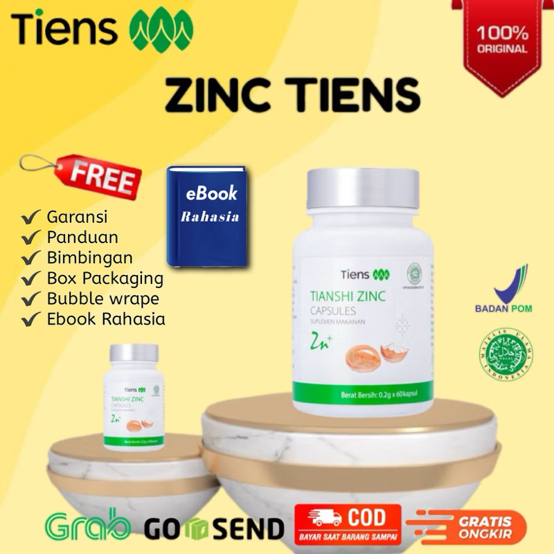 Jual Tianshi Zinc Herbal Penggemuk Badan Tiens Ampuh 100% Original ...