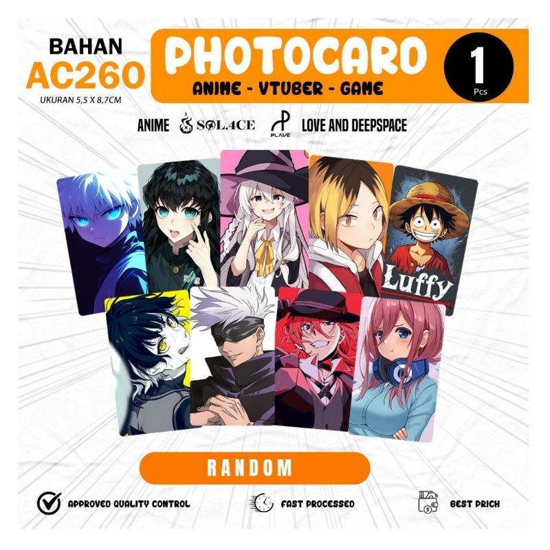 Jual 12.12 - COD - PHOTOCARD MURAH - GLOSSY - VTUBER SOL4CE - PLAVE ...