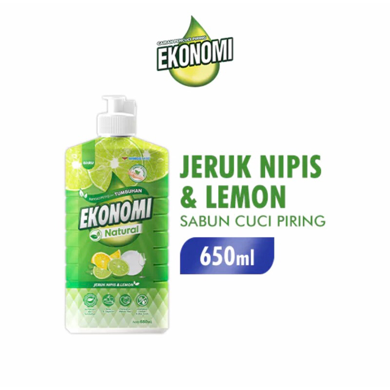 Jual Ekonomi Power Liquid Sabun Cuci Piring Botol 650ml | Shopee Indonesia