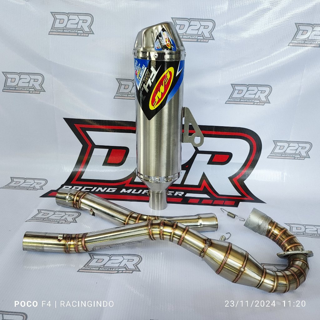 Jual FMF F4 1 SET CANISTER PIPE 38 mm XR150 XR200 XR 150/200 KLX 150 ...