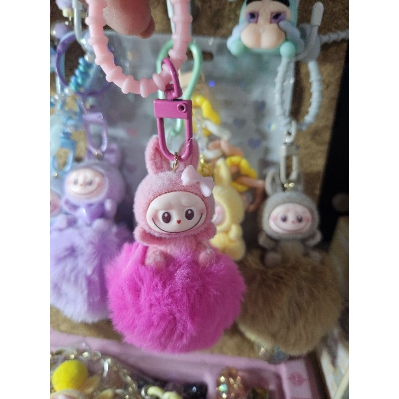 Jual labubu mini charm / gantungan tas labubu /ganci murah / ganci lucu ...